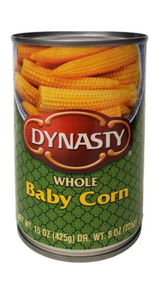 Dynasty Baby Corn cut & Whloe, Net wt 15 oz - Walmart.com