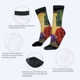 Four Seasons Universal Socks - 2 Pairs Unisex Trendy Socks with Fun ...