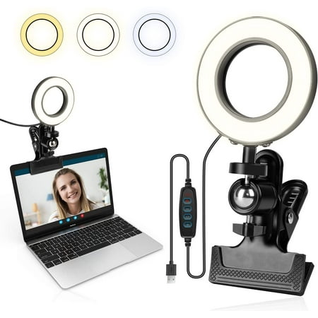 Video Conference Lighting Kit,Light for Video Conferencing, Ring Light ...