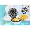Rise & Shine Mini Sun Waffle Maker- Personal-Sized 4" Sunshine Smile ...