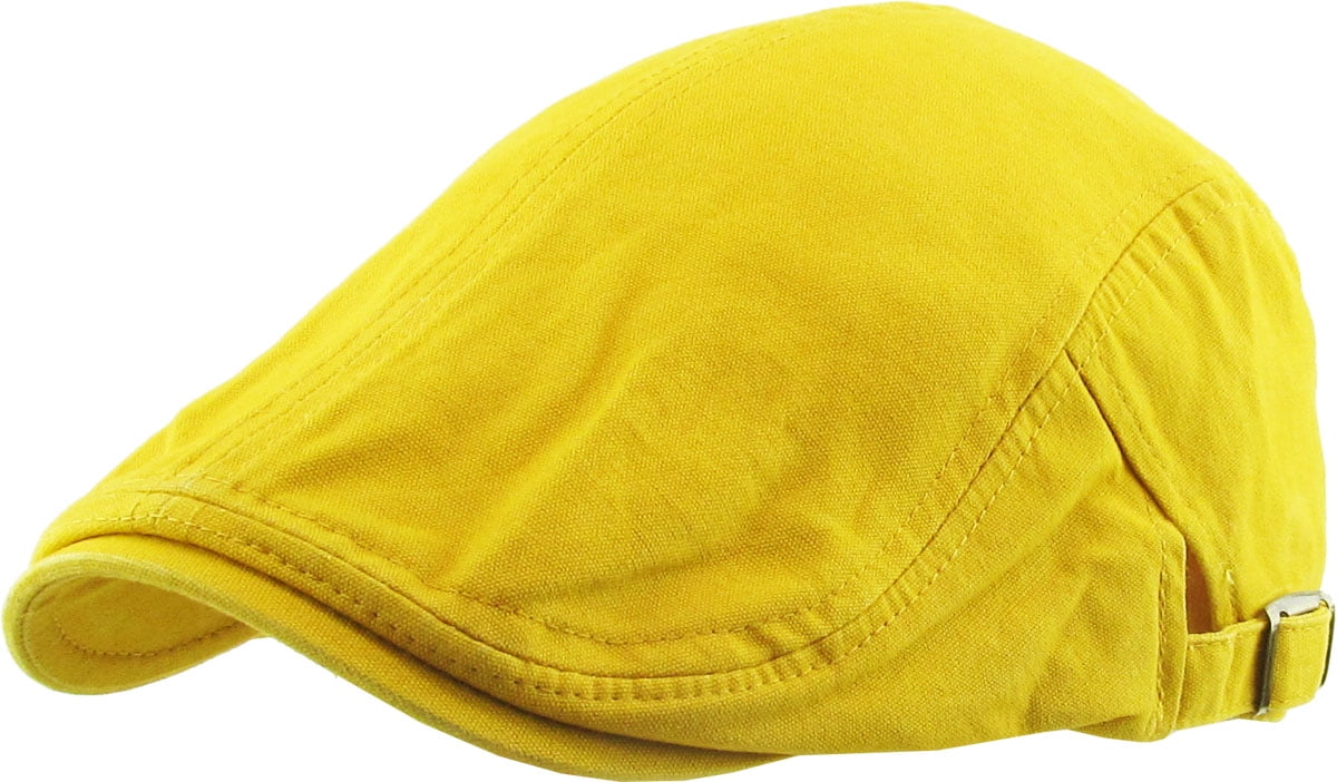 Solid Cotton Denim Gatsby Cap Mens Denim Hat Golf Driving Summer Cabbie ...