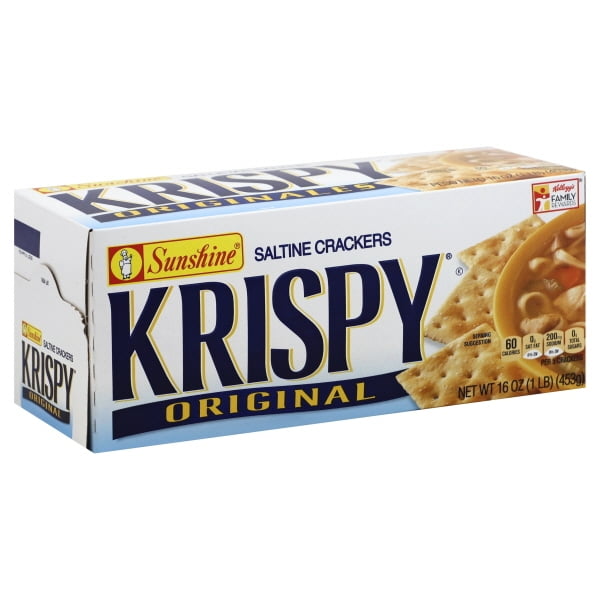 Sunshine Krispy Original Saltine Baked Crackers 16 oz - Walmart.com ...
