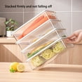 Airtight Food Storage Lids Plastic Kitchen Canisters, Clear Canisters ...