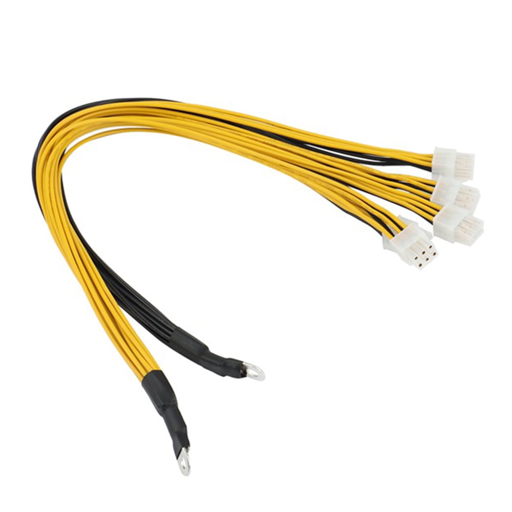Buy 8 Pack 6 Pin Connector Server Power Cable for Antminer S9 S9I Z9 ...