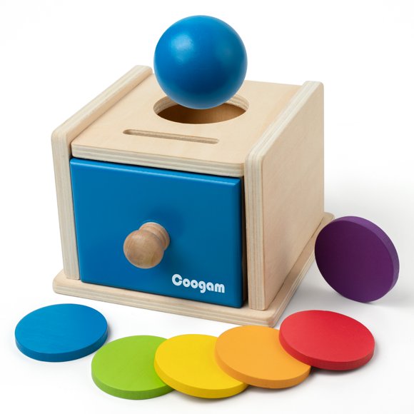 Ball Drop Toy Wooden