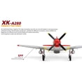 XK A280 P-51 RC Airplane for Adults, 560mm Wingspan 4CH 2.4GHz ...