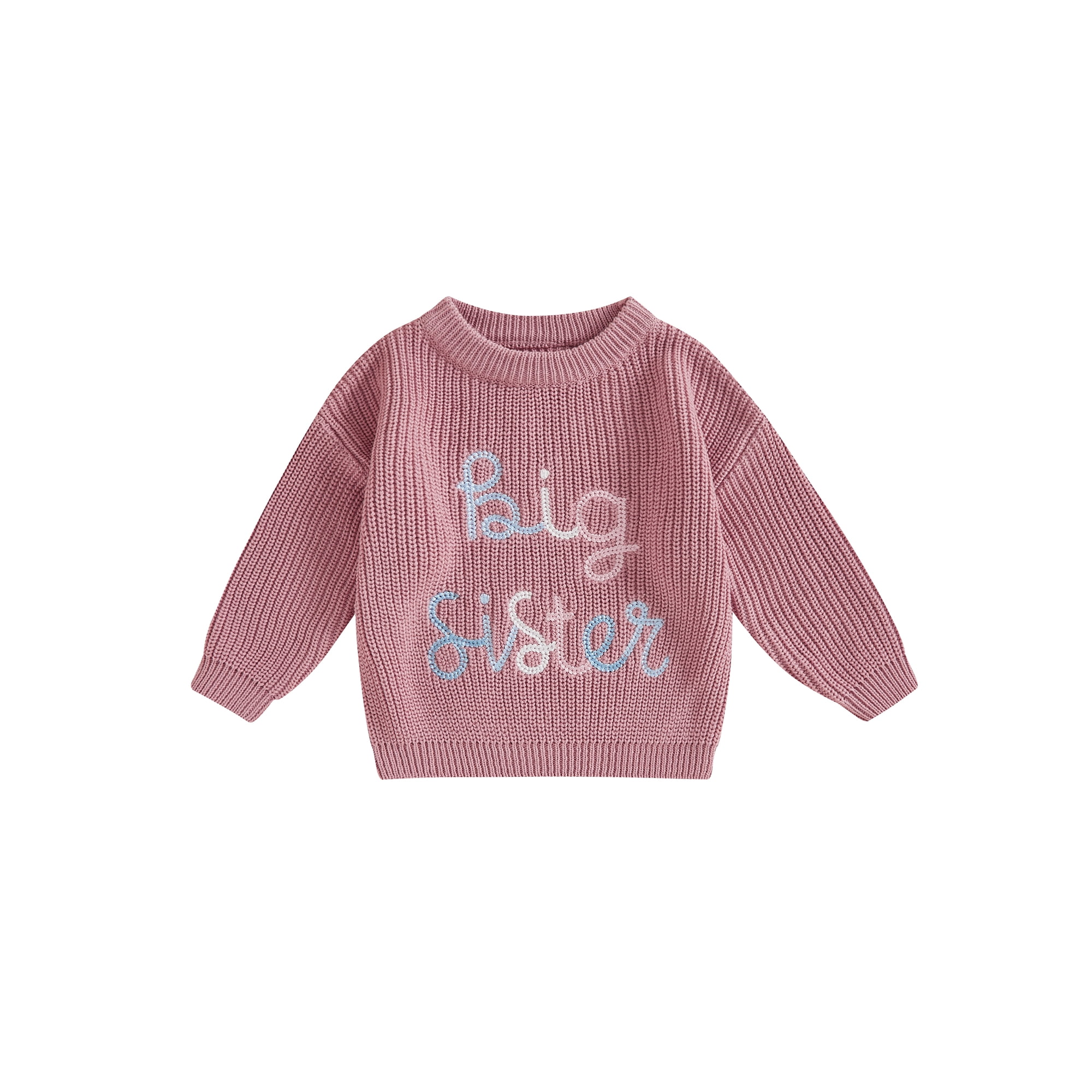 Click here for Sunsiom Toddler Baby Girls Sweater Letter Embroide... prices