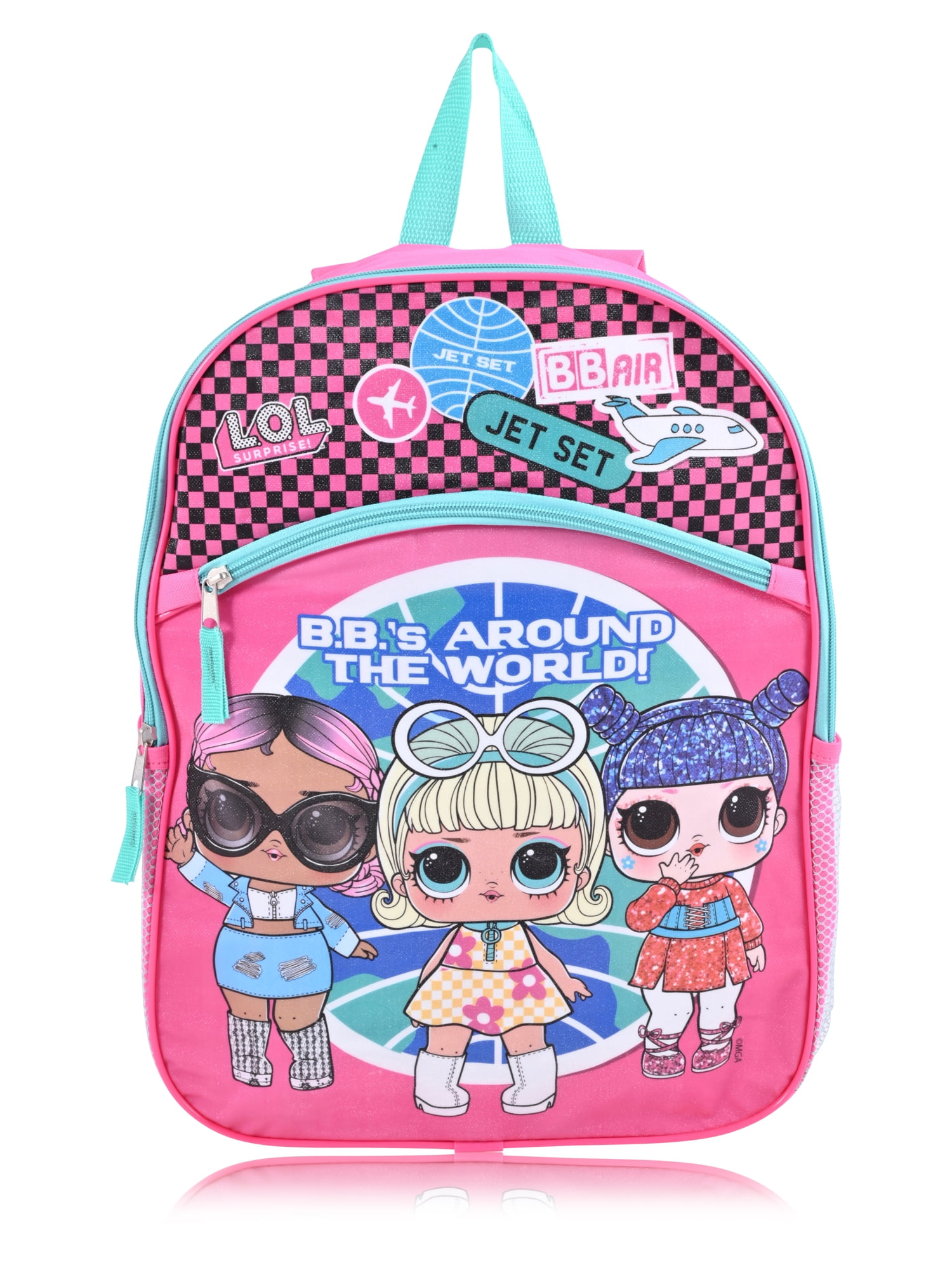 MGA Entertainment L.O.L. Surprise Girls 16" Backpack-Pink - Walmart.com