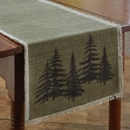 Park Designs Evergreen Basketweave Table Runner 13" X 36" - Walmart.com