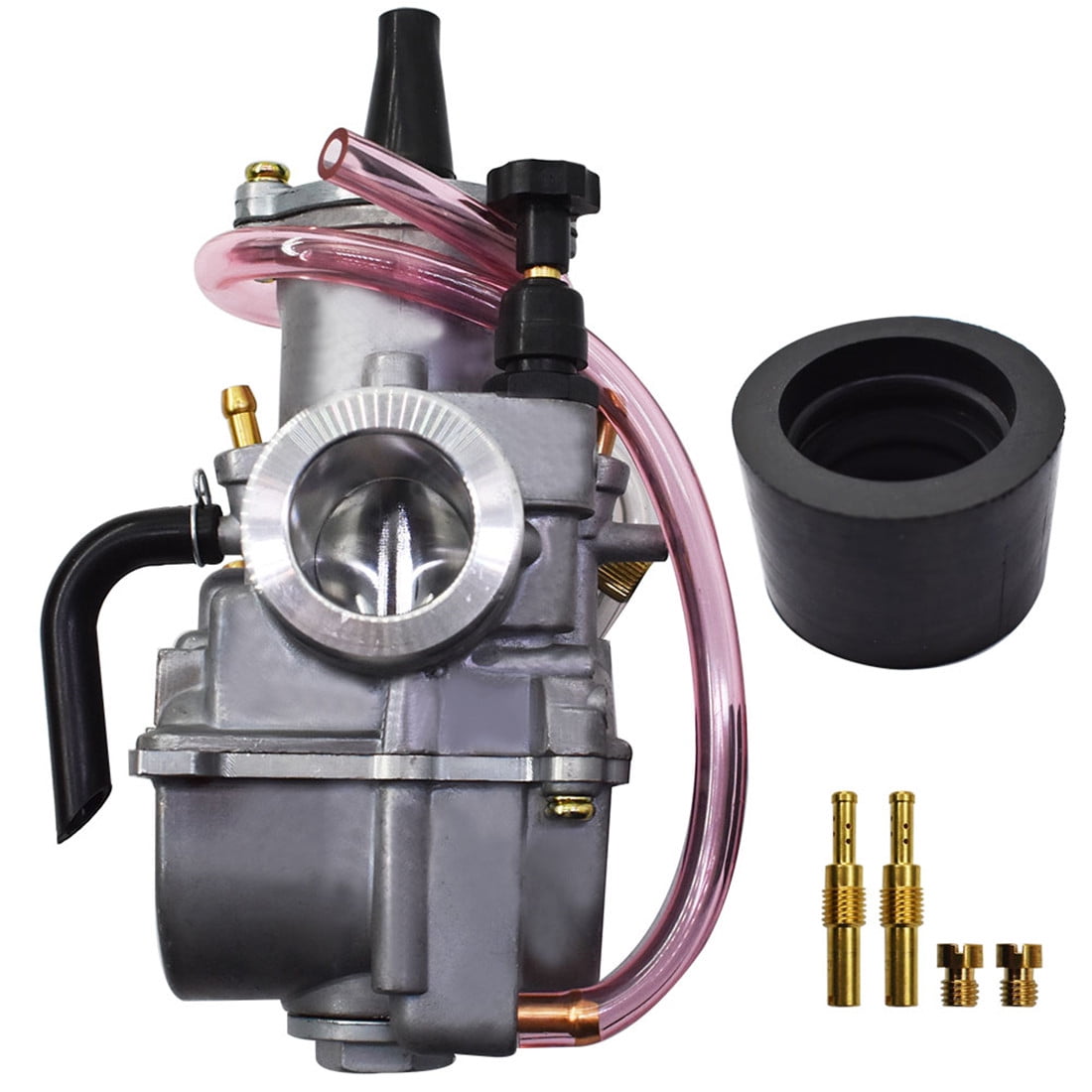 LABLT 21mm Carburetor Pwk 21 Flat Slide Kit For OkO Universal 2/4 Stroke 80cc 100cc - Walmart.com