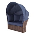 Mainstays Tuscany Ridge 2-Piece Outdoor Daybed with Retractable Canopy ...