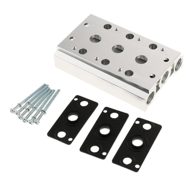 DYNWAVECA 3 Station Distribution Block Solenoid Valve Board Solenoid ...