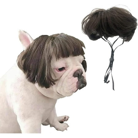 Lepai Pet Wig, Pet Dog Costume Puppy Wig Cosplay Clothes Dress Up Party ...
