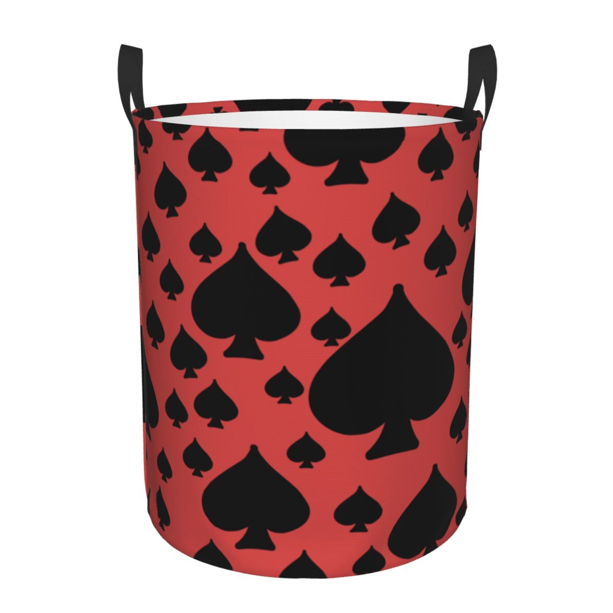 DouZhe Waterproof Collapsible Large Laundry Baskets, Spades Game Poker ...