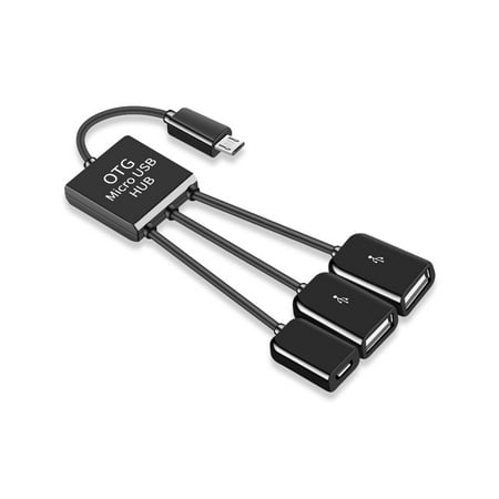 Onever 3 in 1Micro USB OTG Hub Multi-function Adapter Cable Connector ...