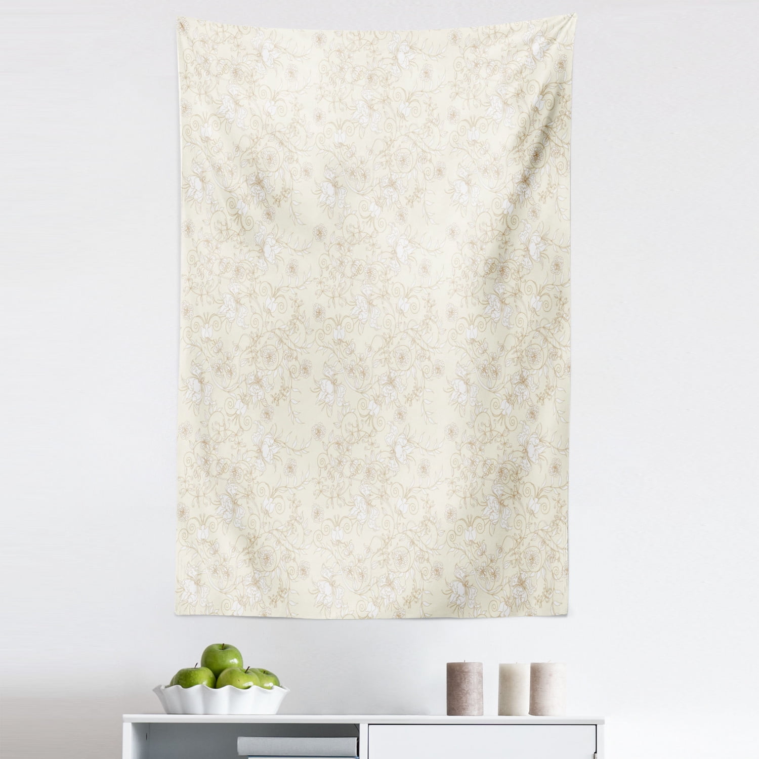 Ivory Tapestry, Floral Arrangement Branches Botanical Garden Beauty ...