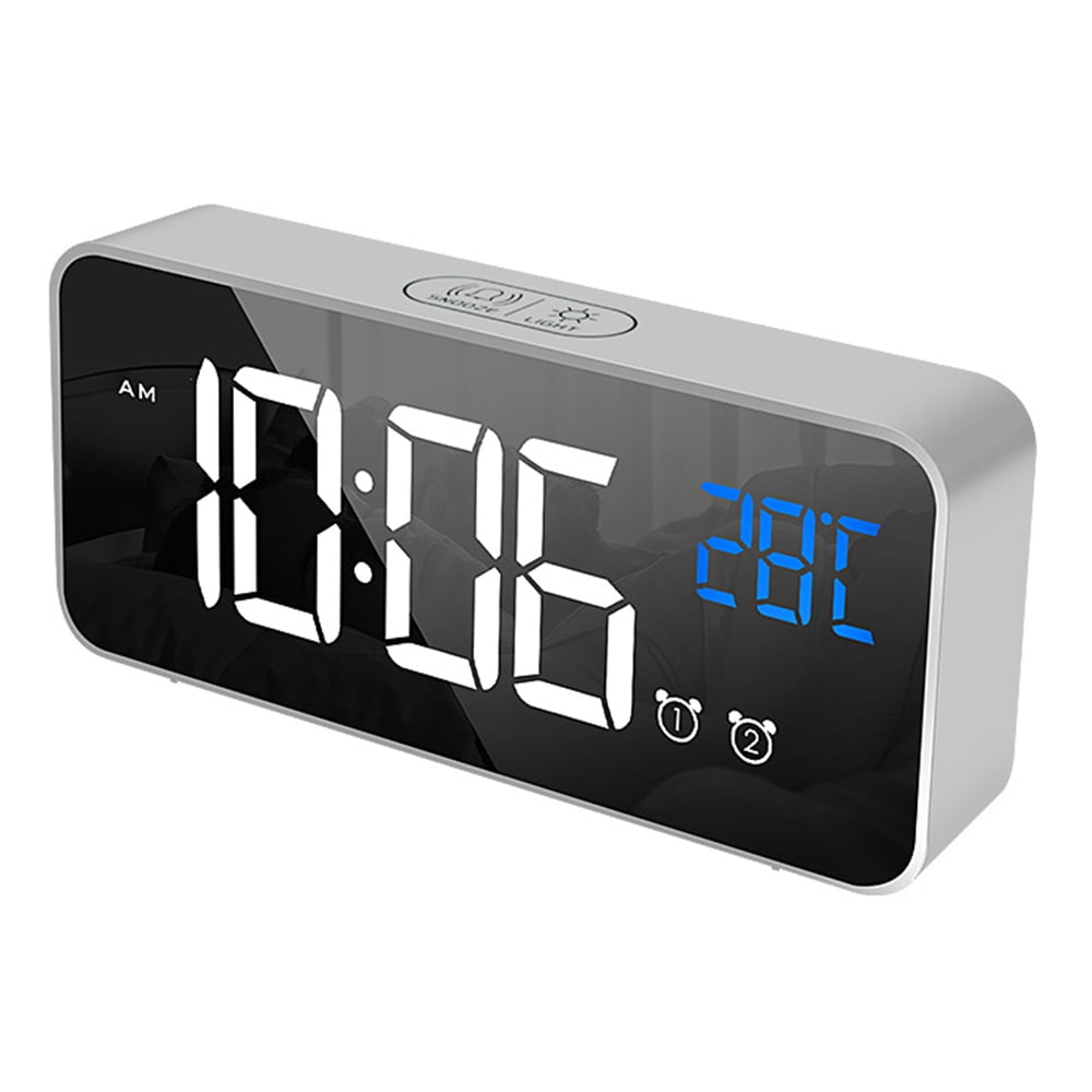 Click here for Mfg2020 Digital Alarm Clock  Led Mirror Electronic... prices