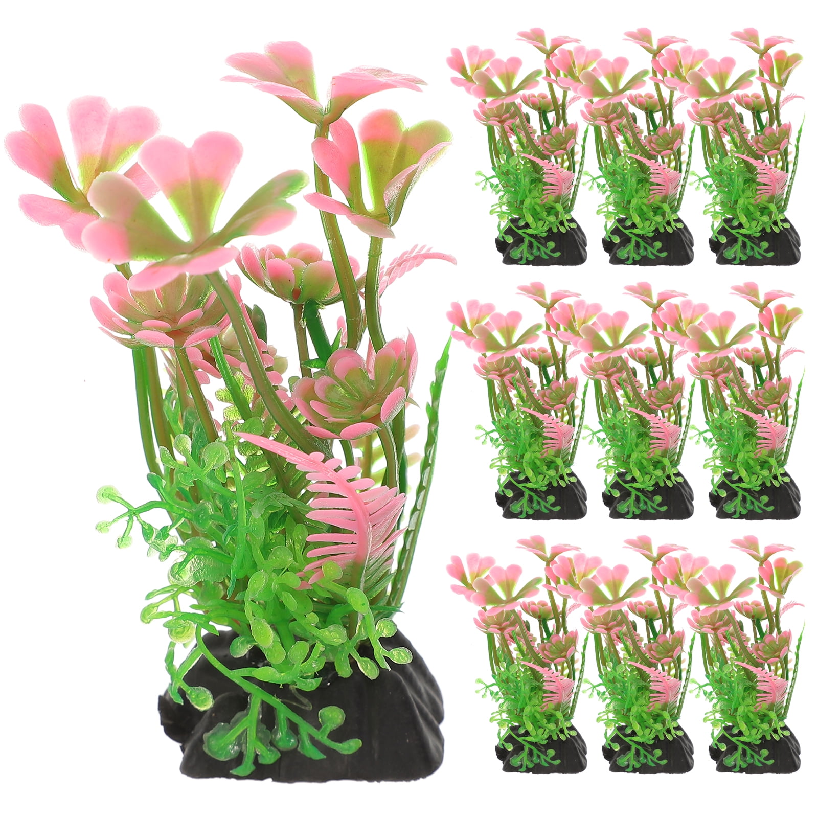 Click here for Etereauty 10pcs Fish Tank Plant Plastic Water Tank... prices