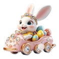 10 Pack Of Easter Pendant Acrylic Flat Cute Car Decoration Pendant ...