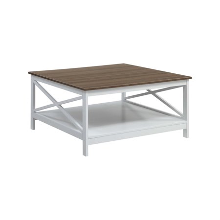 Ergode Oxford 36 inch Square Coffee Table with Shelf - Walmart.ca