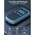 Portable AM/FM/SW Radio with Best Reception,900mAh Walkman with LCD ...