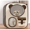 MINGYI 2-in-1 Rolling Pet Carrier with Wheels, Mobile Pet Transport ...