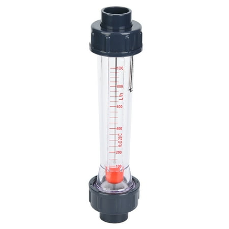 Water Flowmeter, Plastic Flat Mouth Lzs-20D Liquid Measuring Tool, For ...
