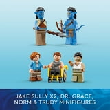 LEGO Avatar Floating Mountains Site 26 & RDA Samson 75573 Building Set ...