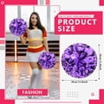 Cheer Pom Poms 20 Pcs Four Finger Handle- Cheerleading Handheld Squad ...