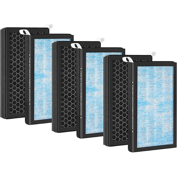 3-in-1 Cabin Intake HEPA Activated Carbon Air Filter Replacement For ...