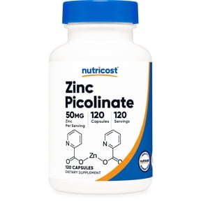Optimum Zinc Sulfate 220mg, 100 Count Capsules, Mineral for Growth and ...