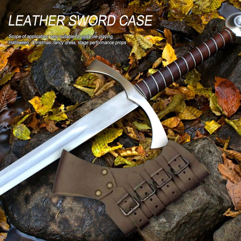 Buy IMSHIE Sword Frog Holster, High-quality Artificial Leather Armory ...