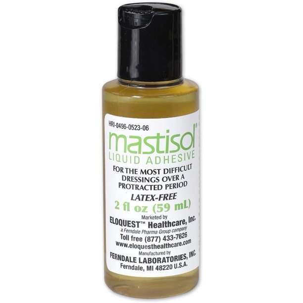 Mastisol Liquid Adhesive 2 oz. Cap Bottle, 1 Each - Walmart.com ...