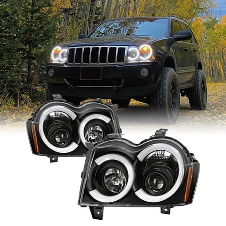Spyder Dodge Charger 06-10 Projector Headlights - Halogen Model Only ...