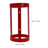 Masteelf Iron Fire Extinguisher Cage Fire Extinguisher Rack Mount Fire ...