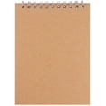 KINJOEK A6 Size Top Spiral Bound Sketch Notebooks, Wirebound Drawing ...