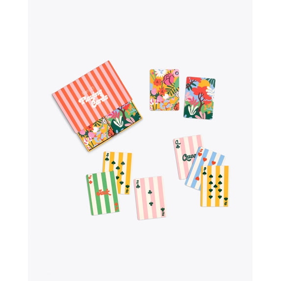 ban.do 2 Decks of Playing Cards, Cute 52-Count Standard Card Deck with ...
