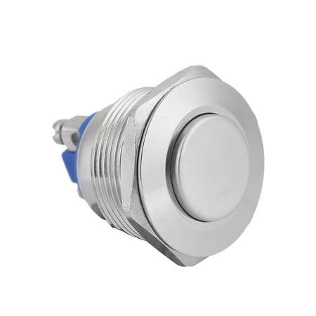 Momentary Push Button Switch High Silver Momentary Push Durable ...
