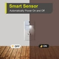 6 Pack Night Light Plug in, White LED Nightlights with Smart Dusk to ...