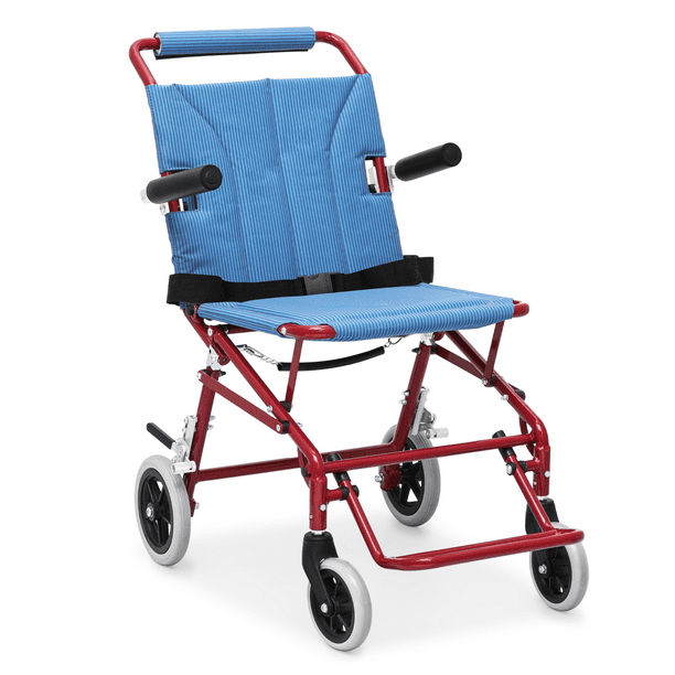 monicare *FDA APPROVED* Transport Wheelchair with Flip Back Armrests ...