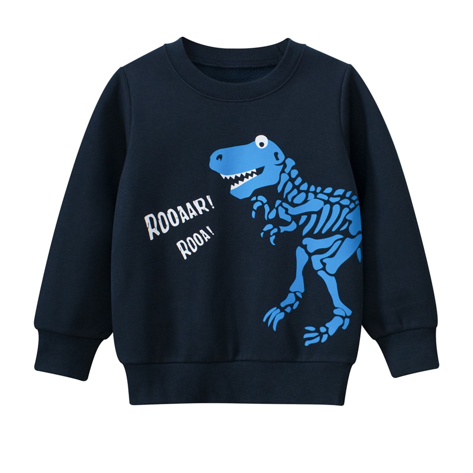 Click here for Tievosa Dinosaur Print Hoodie Boys Long Sleeve Lin... prices