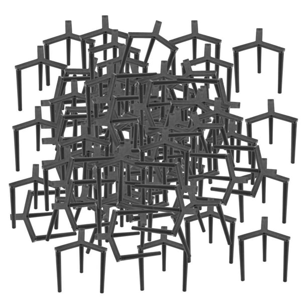 100 Pieces Pizza Stand Disposable Pizza Tripod Saver for Desktop ...