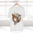 Bird Graphic Unisex 100 Cotton Tee With Unique Animal Golden Medallion ...