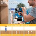 AEVXKHI Countersink Drill Bit Set with Depth Stop Collar, Efficient ...