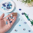 1 Box 66Pcs Mixed Ceramic Beads Blue and White Ceramic Beads Porcelain ...
