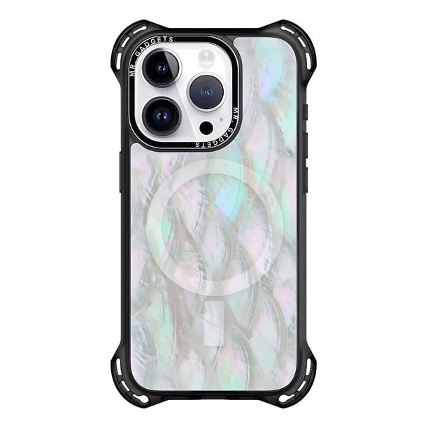Funda Uso Rudo Ultra Bounce Concha Nacar Para iPhone Magsafe | Bodega ...