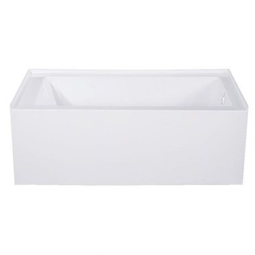 Eviva Nova Alcove 60 in. Acrylic Bathtub with Left Hand Drain - Walmart.com