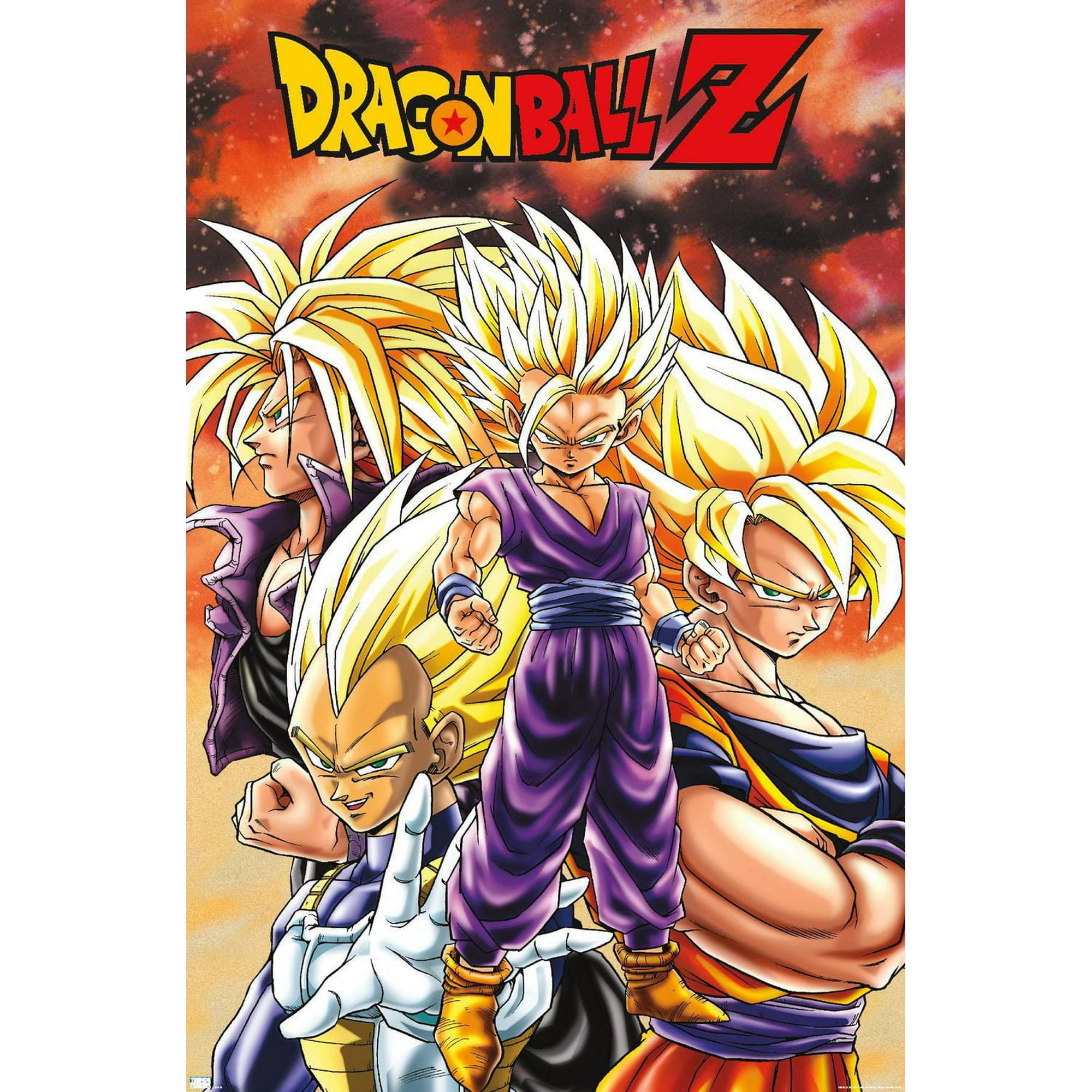 Click here for Trends International Dragon Ball Z - Saiyans Wall... prices