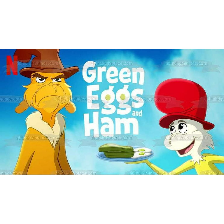 Green Eggs And Ham Cupcake Toppers