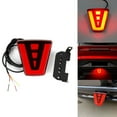 Led F1 Style Red Third Rear Tail Brake Light Warning Stop Fog Lamp Universal - Walmart.com